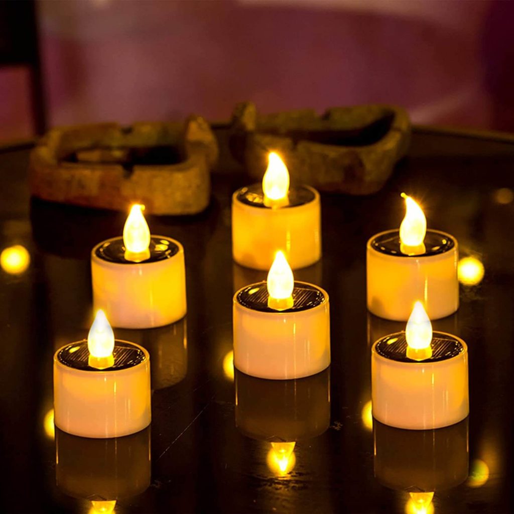 Best Solar Outdoor Candles for 2024 - Flameless Candles for Romantic ...