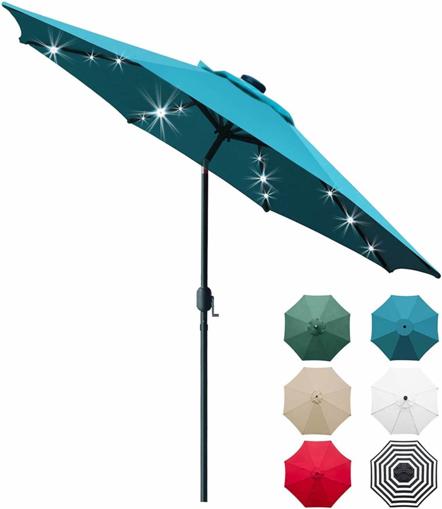 Best Solar Umbrellas for 2023 - Stylish Umbrellas with Solar-Powered ...