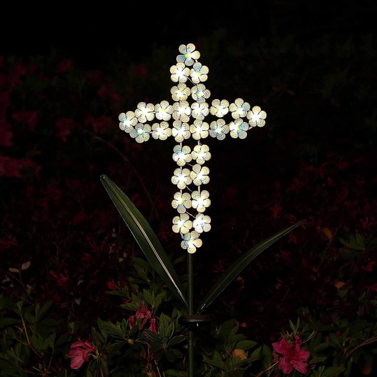 Best Solar Crosses for 2024 - Inspirational Solar Crosses for Memorials ...