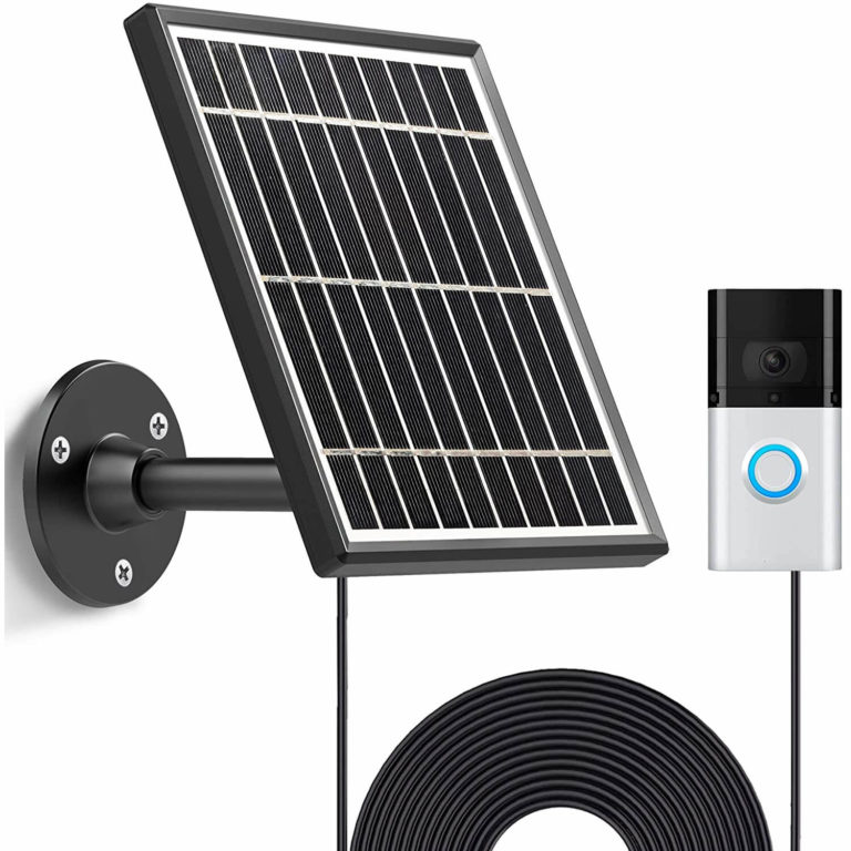 Best Ring Doorbell Solar Chargers for 2024 - Efficient Solar Chargers ...