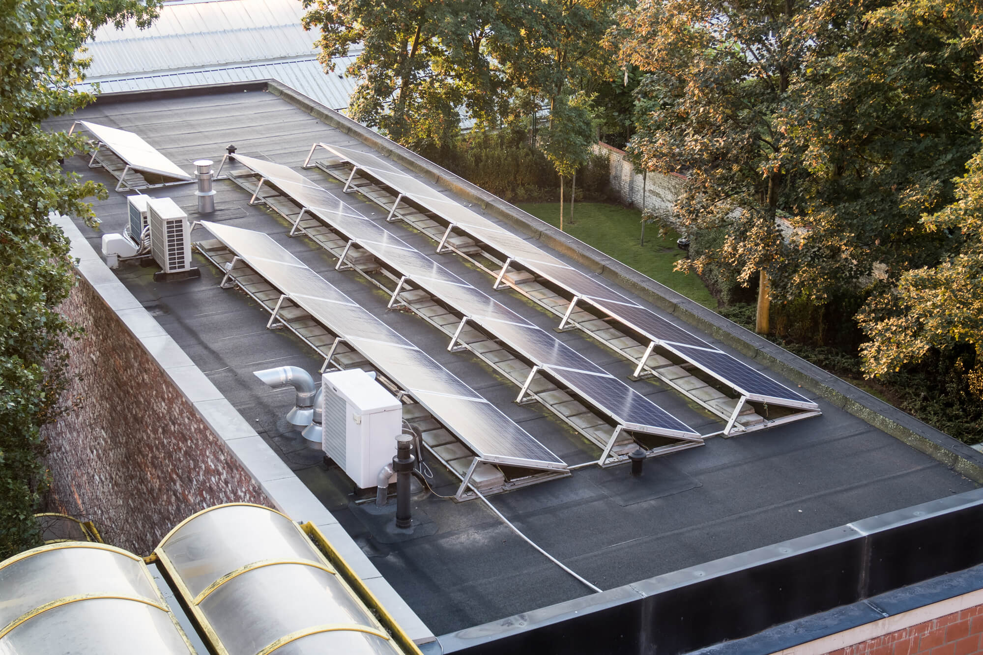 Can You Install Solar Panels On a Flat Roof? - Solar Panels Network USA
