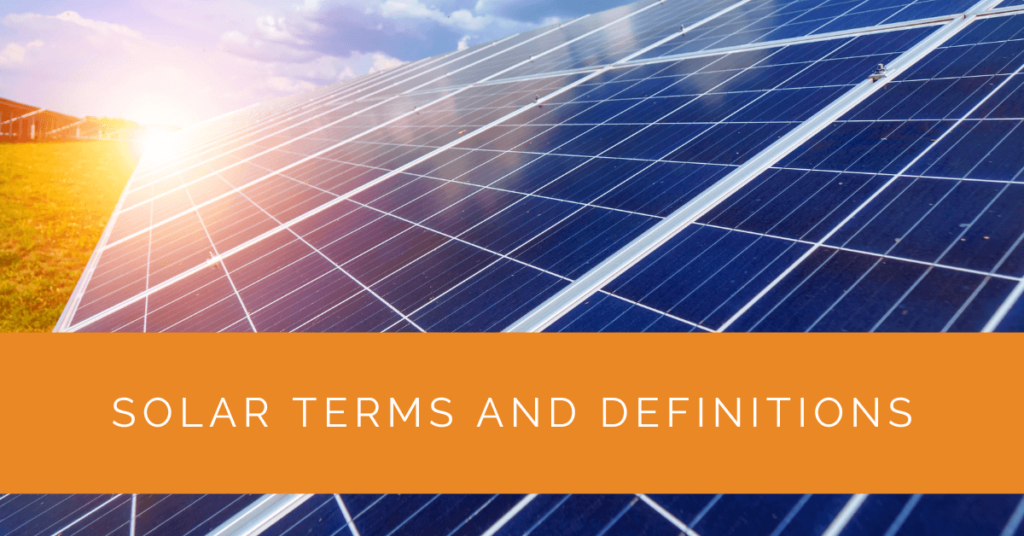Solar Terms and Definitions - Solar Panels Network USA