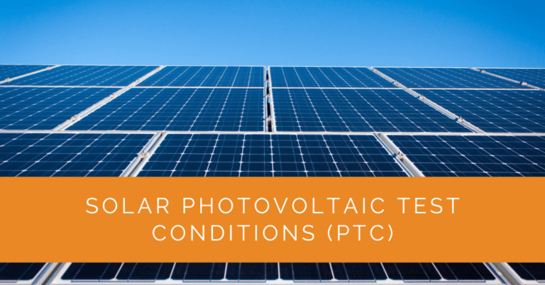 Solar Photovoltaic Test Conditions (PTC) - Solar Panels Network USA